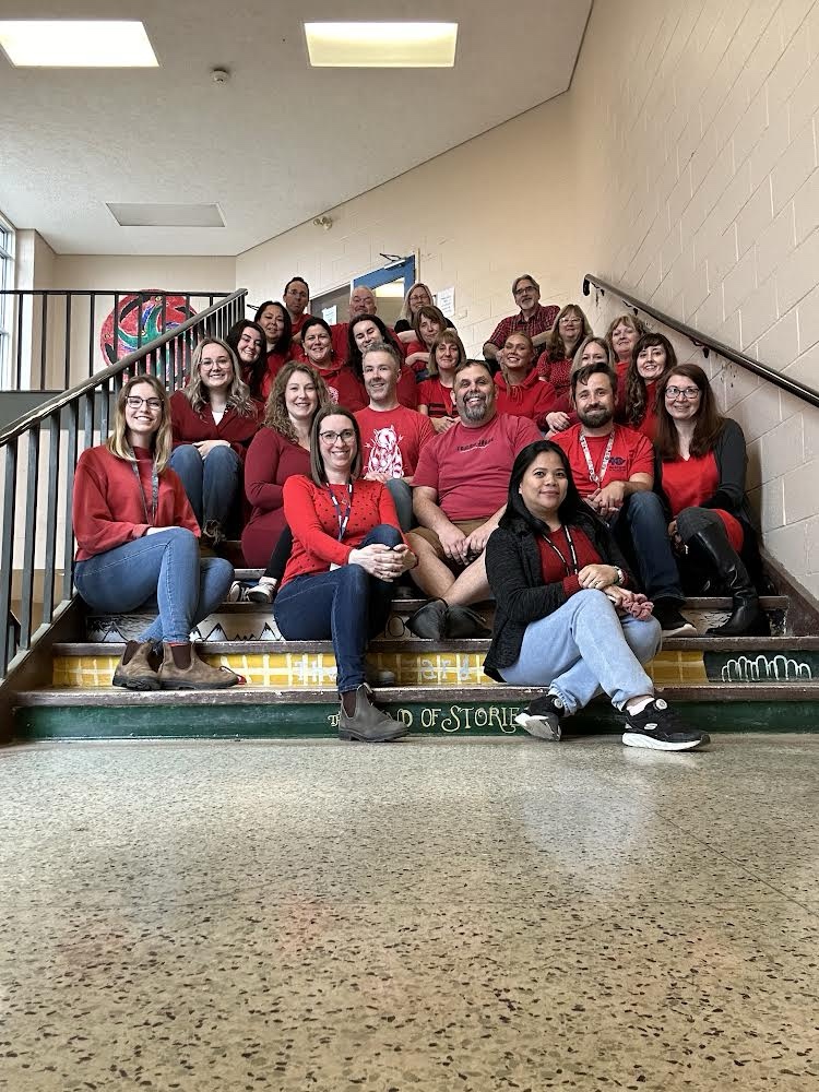 Red Dress Day at MDJH – Macdonald Drive Junior High